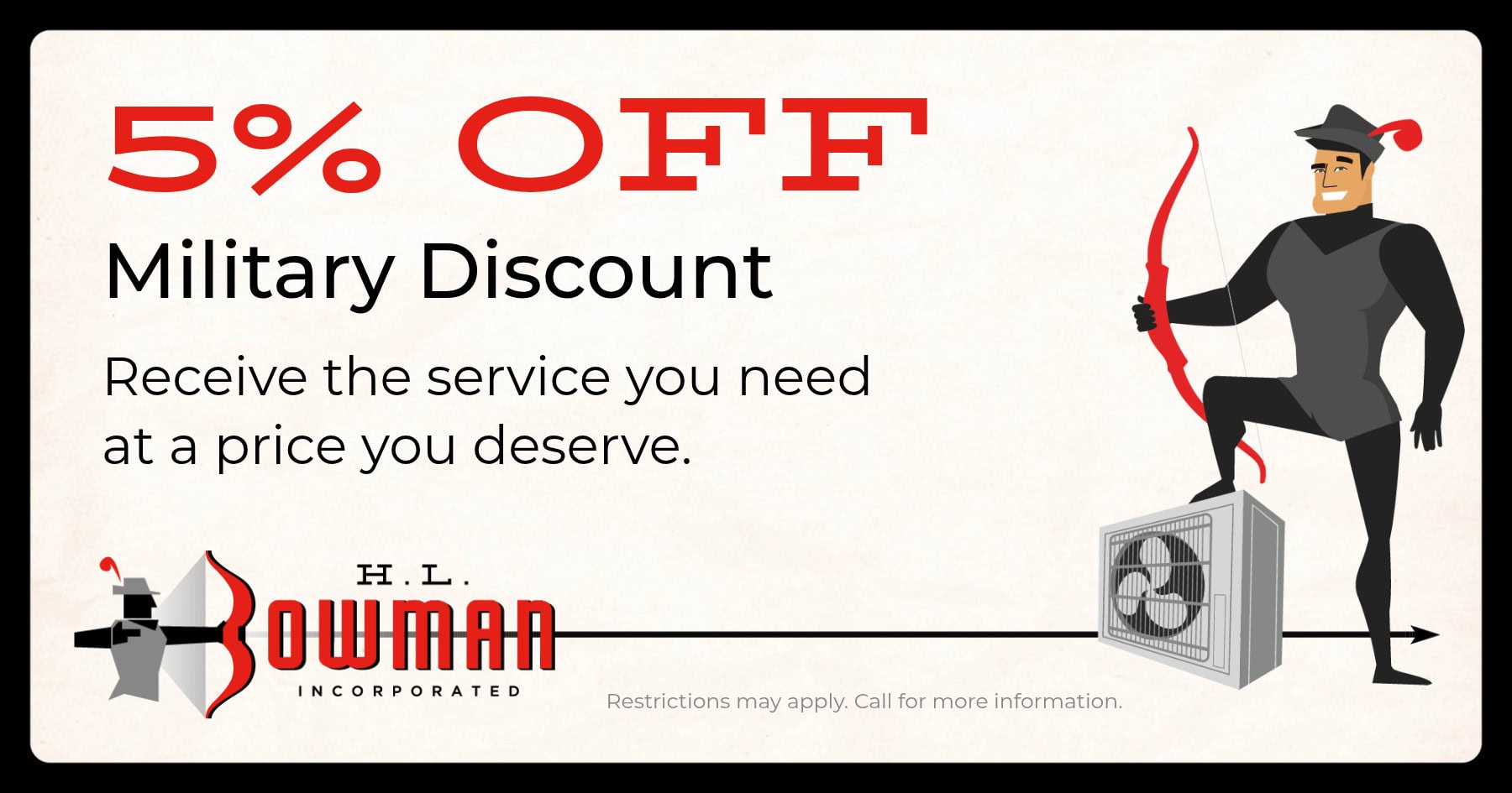Specials For HL Bowman | Plumbing & HVAC Offers | Harrisburg, PA